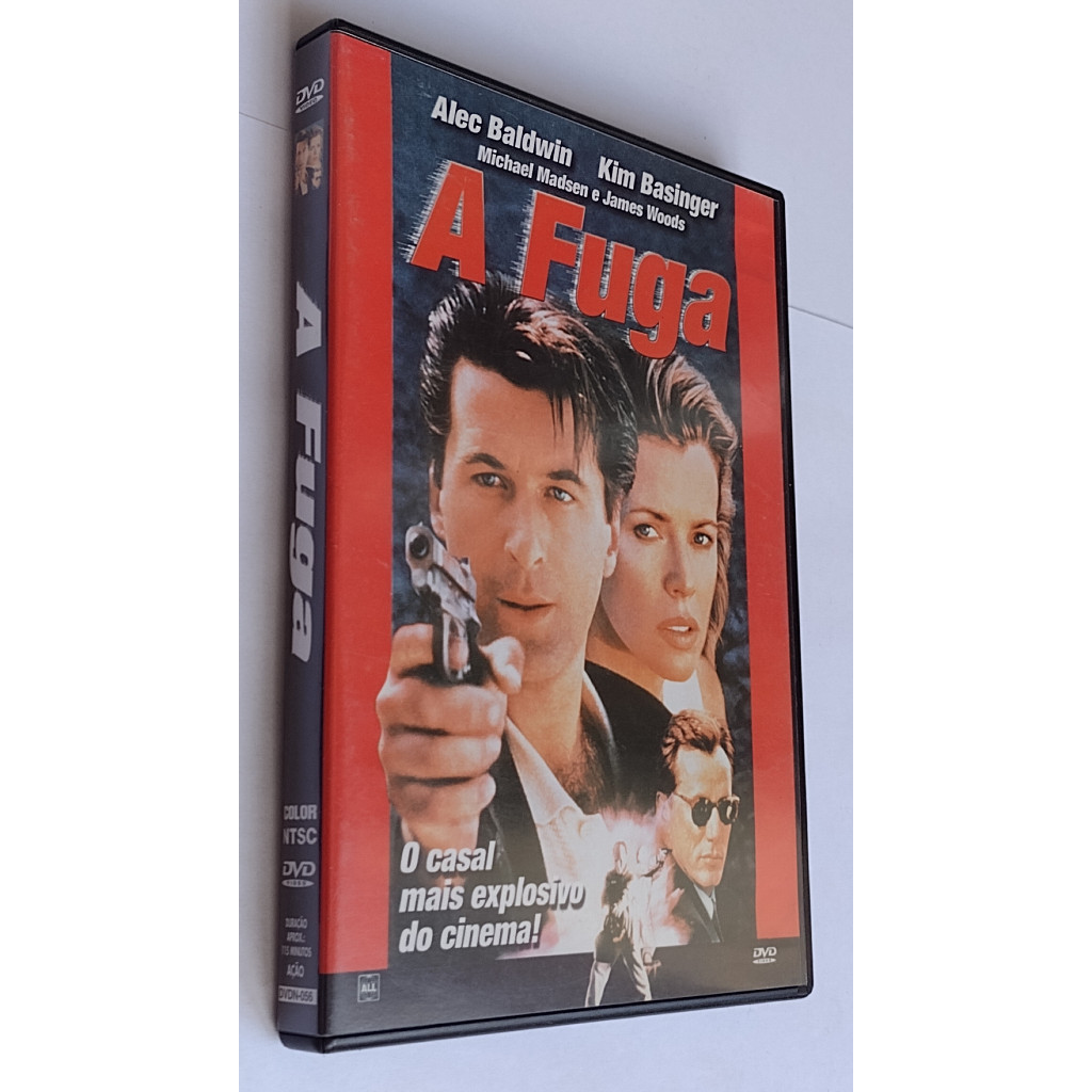Dvd A Fuga - Alec Baldwin Kim Basinger (dublado e legendado) (excelente ...