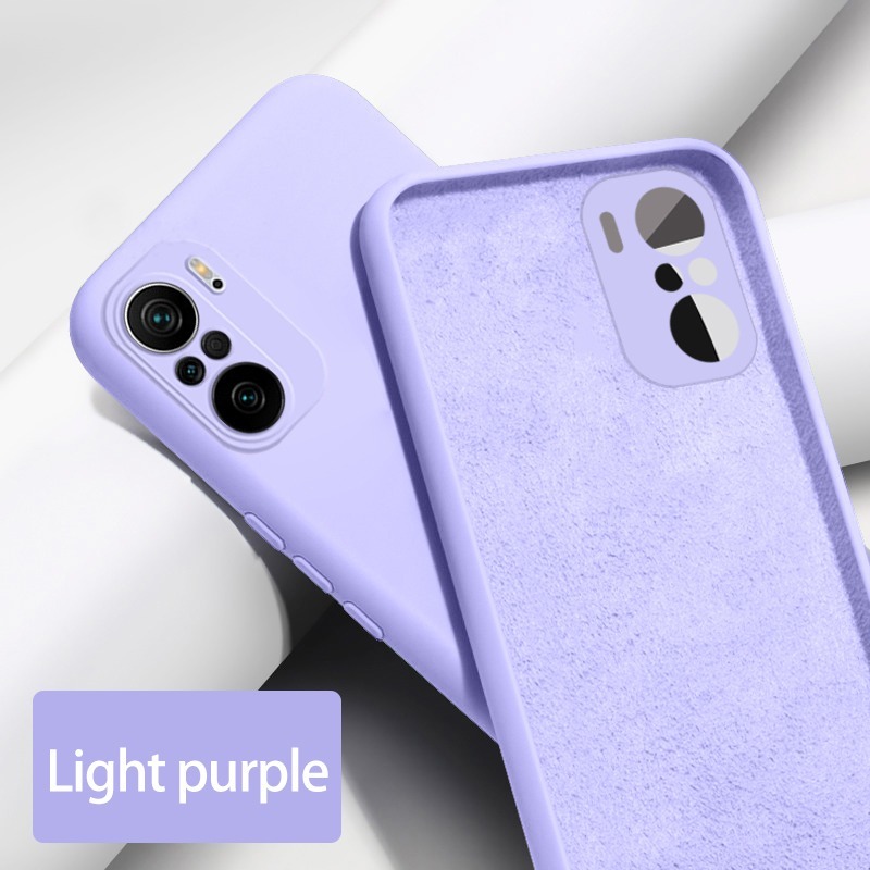 Capa case Aveludado Soft TPU Liquid Silicone Compativel Xiaomi Redmi Poco x5 x5 pro redmi 12 Mi ...