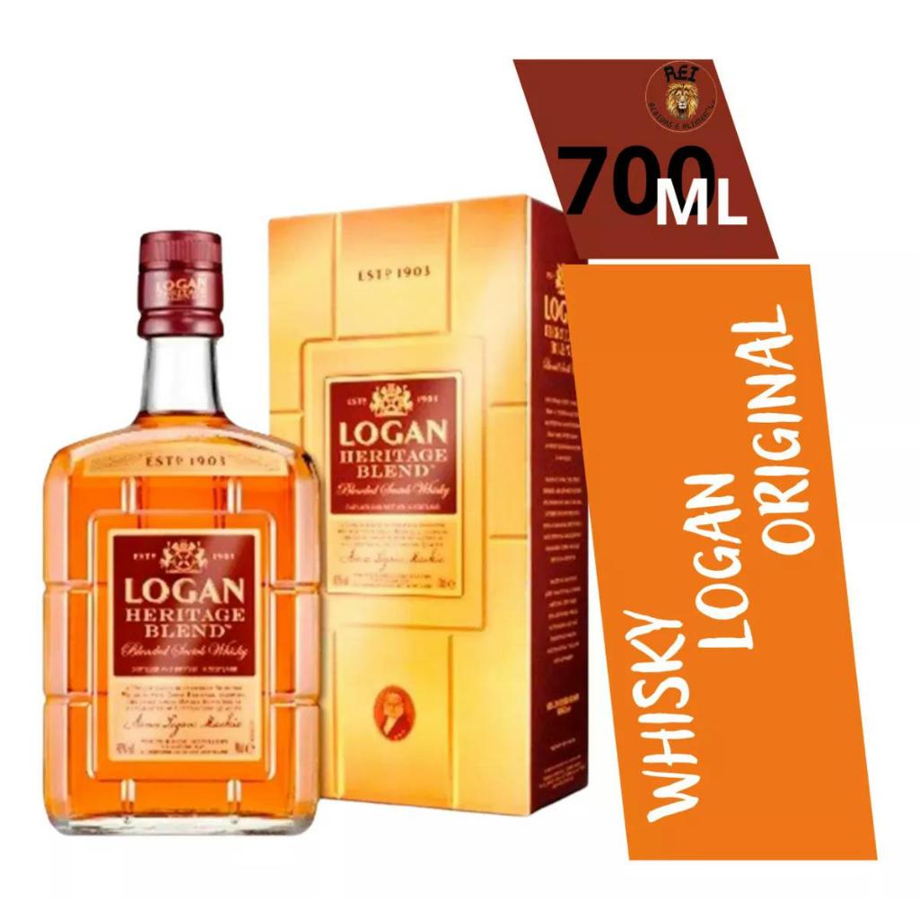 Whisky Logan Heritage Blend 700ml Original | Shopee Brasil
