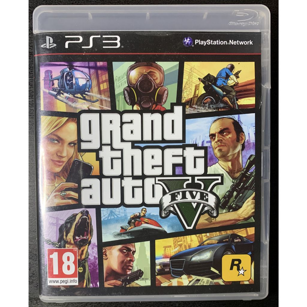 GTA V 5 - PS3 - Original | Shopee Brasil