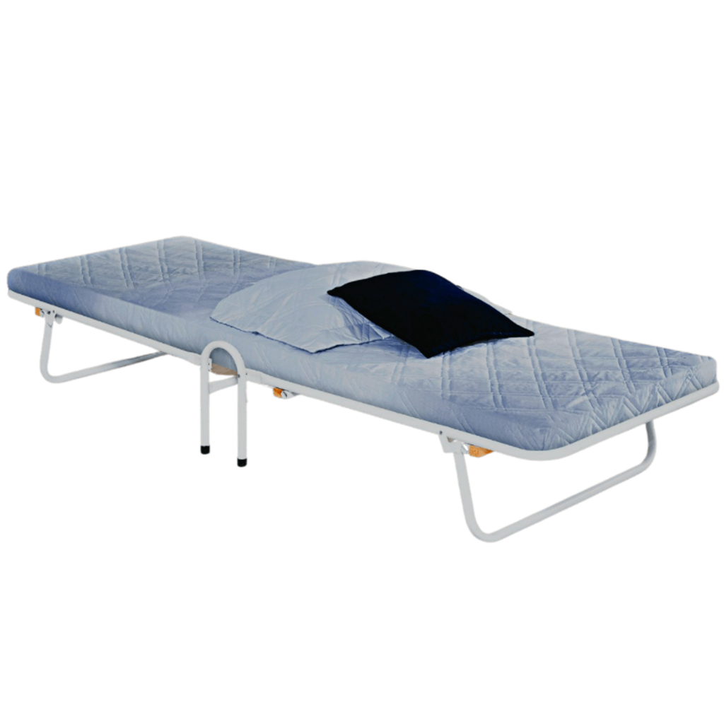 Cama Dobrável Solteiro Camping Portátil Multiuso Com Colchão | Shopee ...