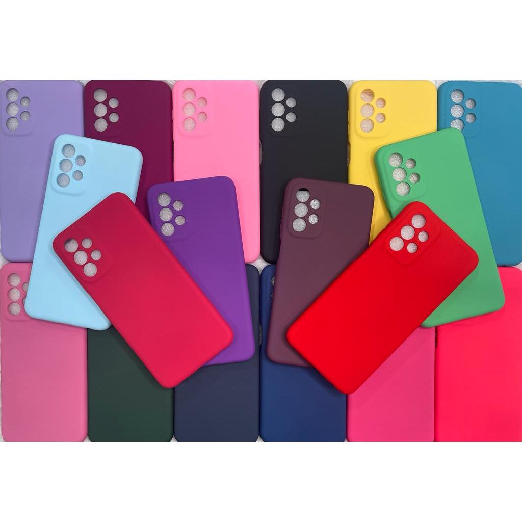 Kit Protetora Capa de Celular - A23 4G - Samsung Silicone Aveludado Capinha Case | Shopee Brasil