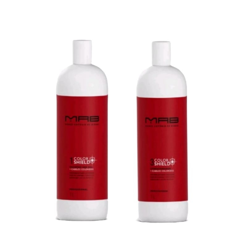 Kit Mab Color Shield Shampoo e Condicionador Cabelos Coloridos - 1l ...