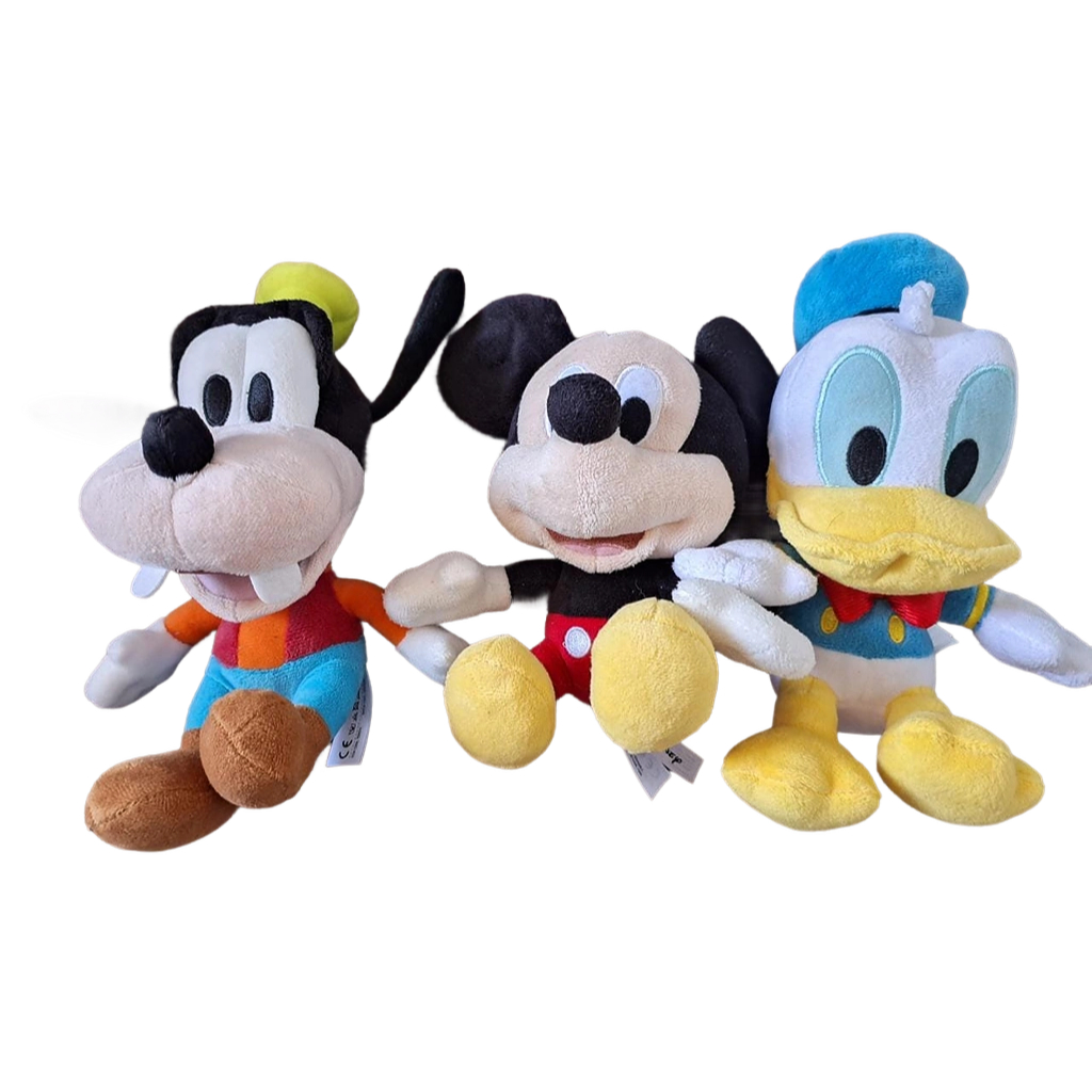 Brinquedo Ursos de Pelúcia Disney ( Mickey, Minnie, Pato Donald ...