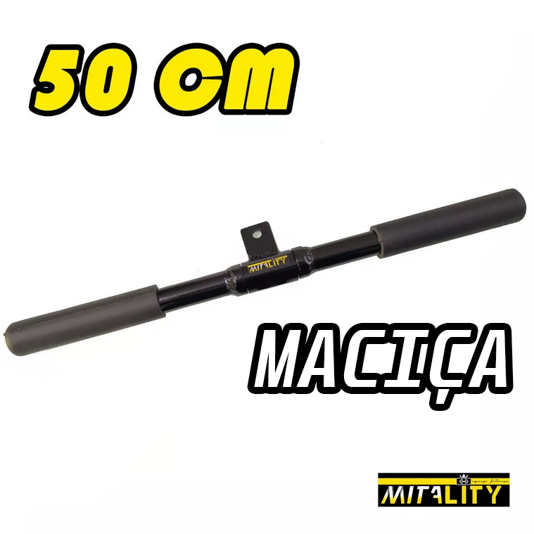 BARRA RETA 50 OU 60 CM MACIÇA PARA CROSSOVER | Shopee Brasil