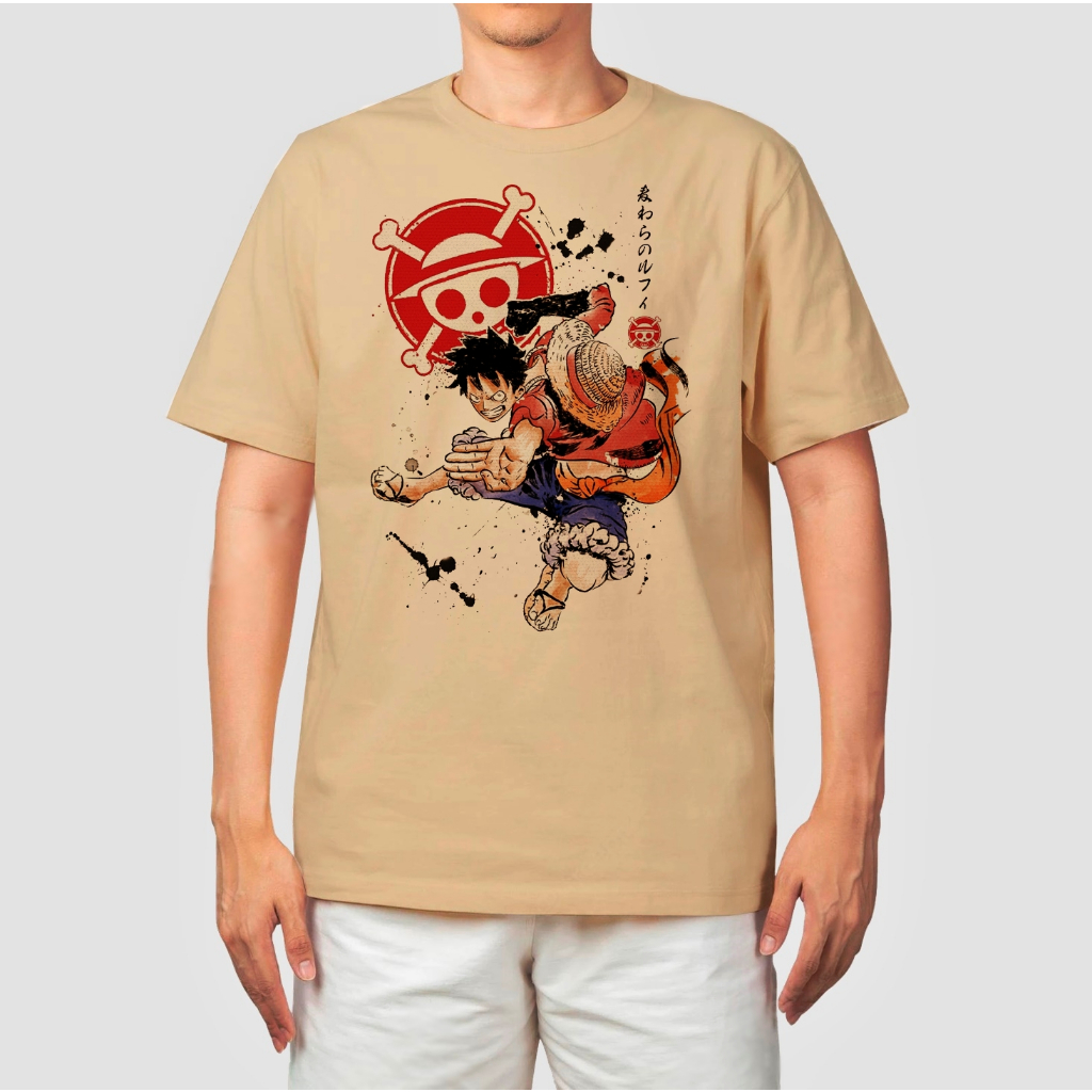 Camiseta Camisa One Piece Luffy gear 2 3 4 5 joyboy kaido Anime Mangá ...