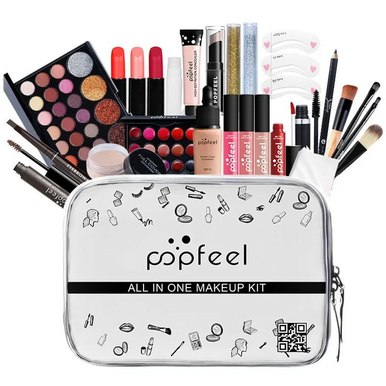 Kit Maquiagem Kit Maquiagem Completo 20 Itens Ruby Rose Melu Adversa ...