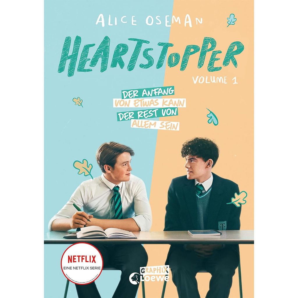 Heartstopper Volume 1: Das Original zur Netflix-Serie | Shopee Brasil