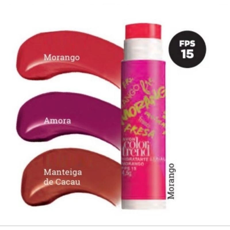 Avon Hidratante Labial Color Trend - Balm - FPS15 | Shopee Brasil