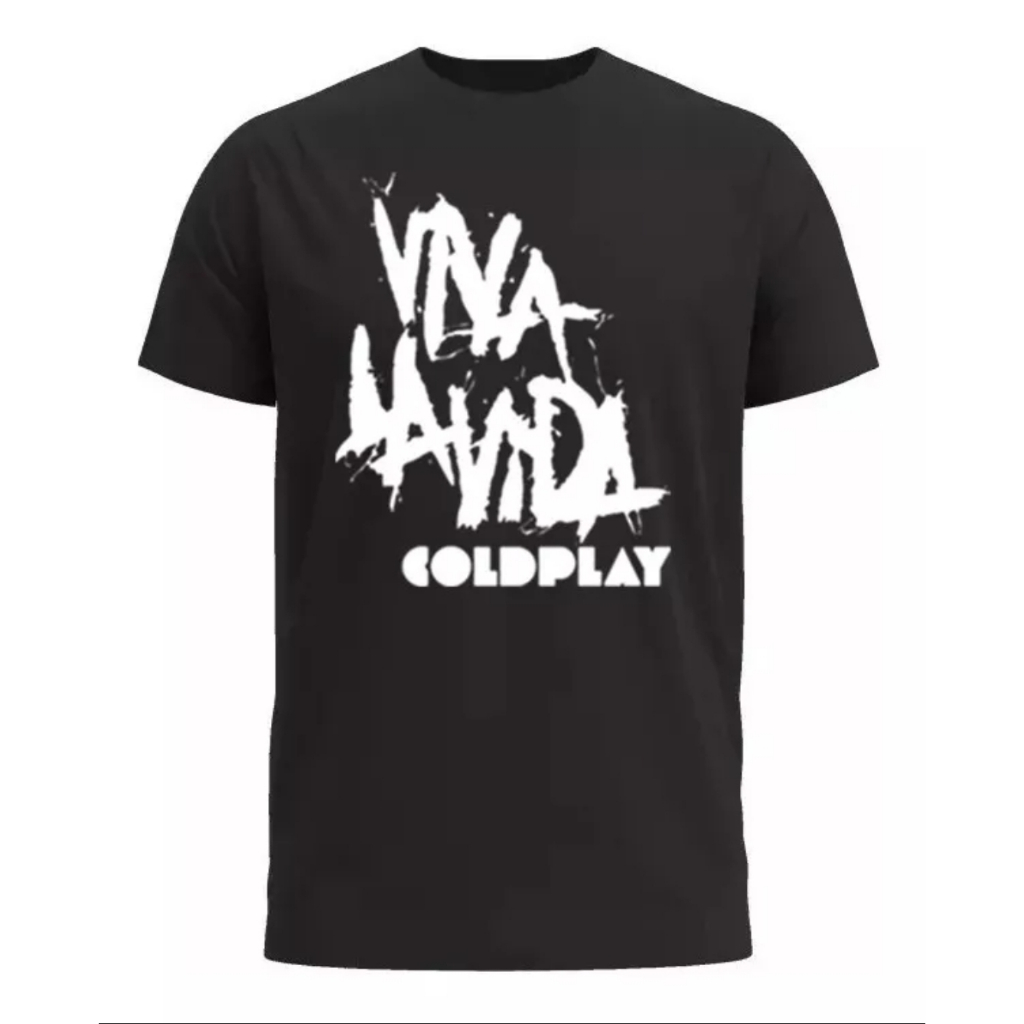 Camisa Camiseta Viva La Vida Coldplay | Shopee Brasil