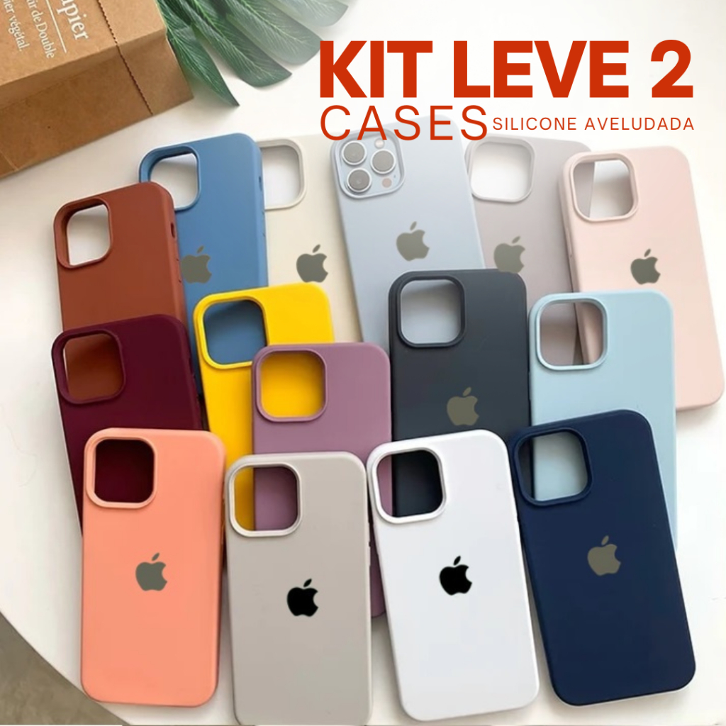 Capa Case Capinha Silicone Aveludado iPhone 12 Pro/12 Pro Max Envio Em Até 24 Horas | Shopee Brasil