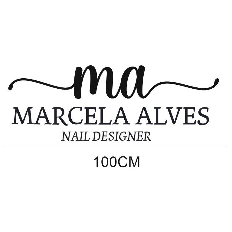 Logo personalizada, Crie Sua Logo, logo em MDF 3mm, Monte a Sua Logo ...