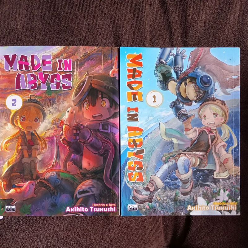 MADE IN ABYSS volume 1 ao 4 (Usado) | Shopee Brasil