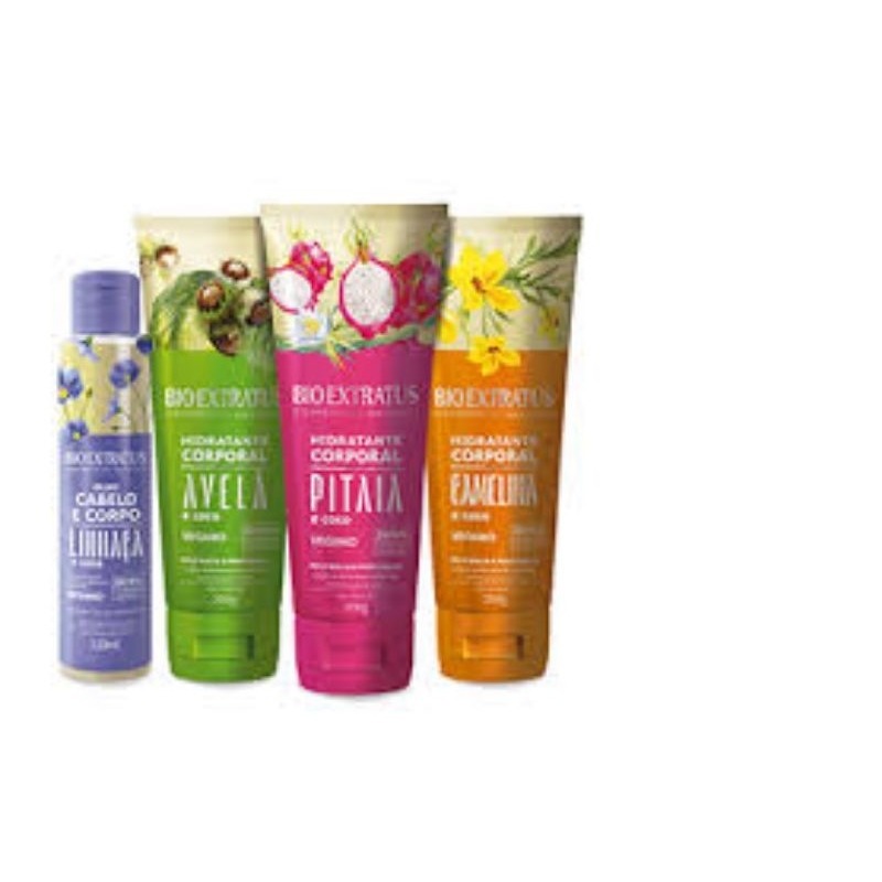 LINHA DE HIDRATANTES, BIO EXTRATUS | Shopee Brasil