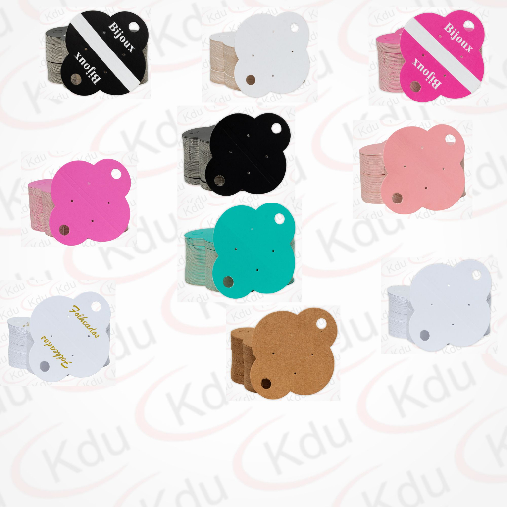 Cartela Colar redondo pacote com 200 peças | Shopee Brasil