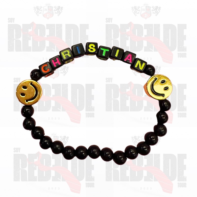 Pulseira RBD Soy Rebelde Tour Christian | Shopee Brasil