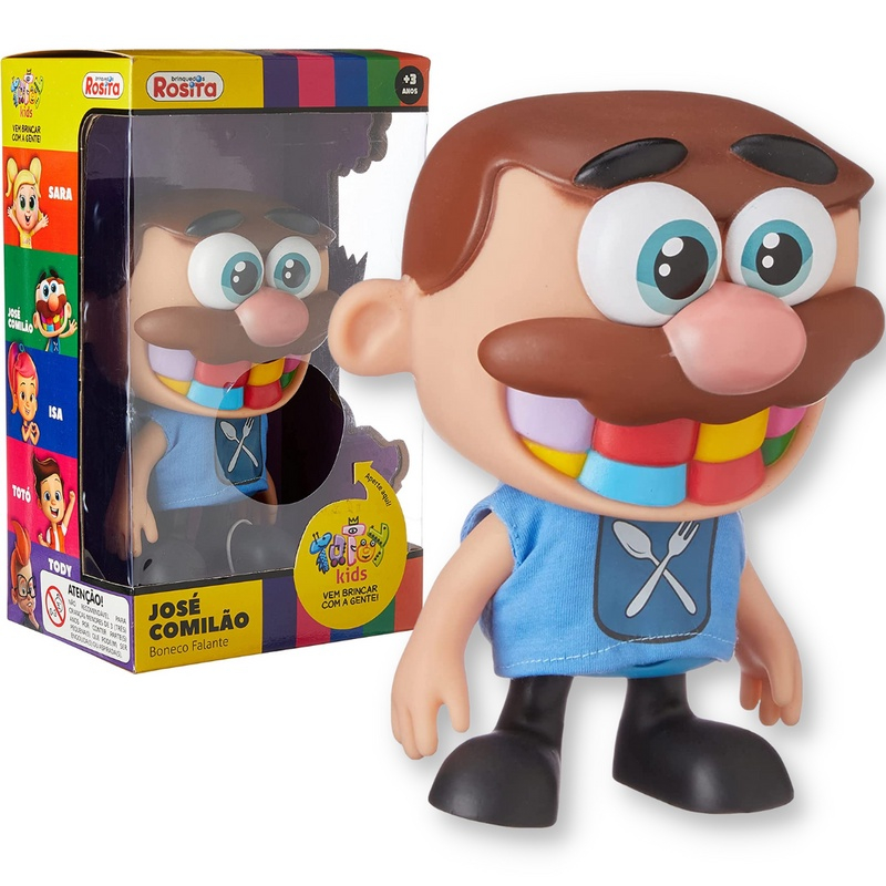 José Comilão Totoy Kids Boneco 19 cm | Shopee Brasil