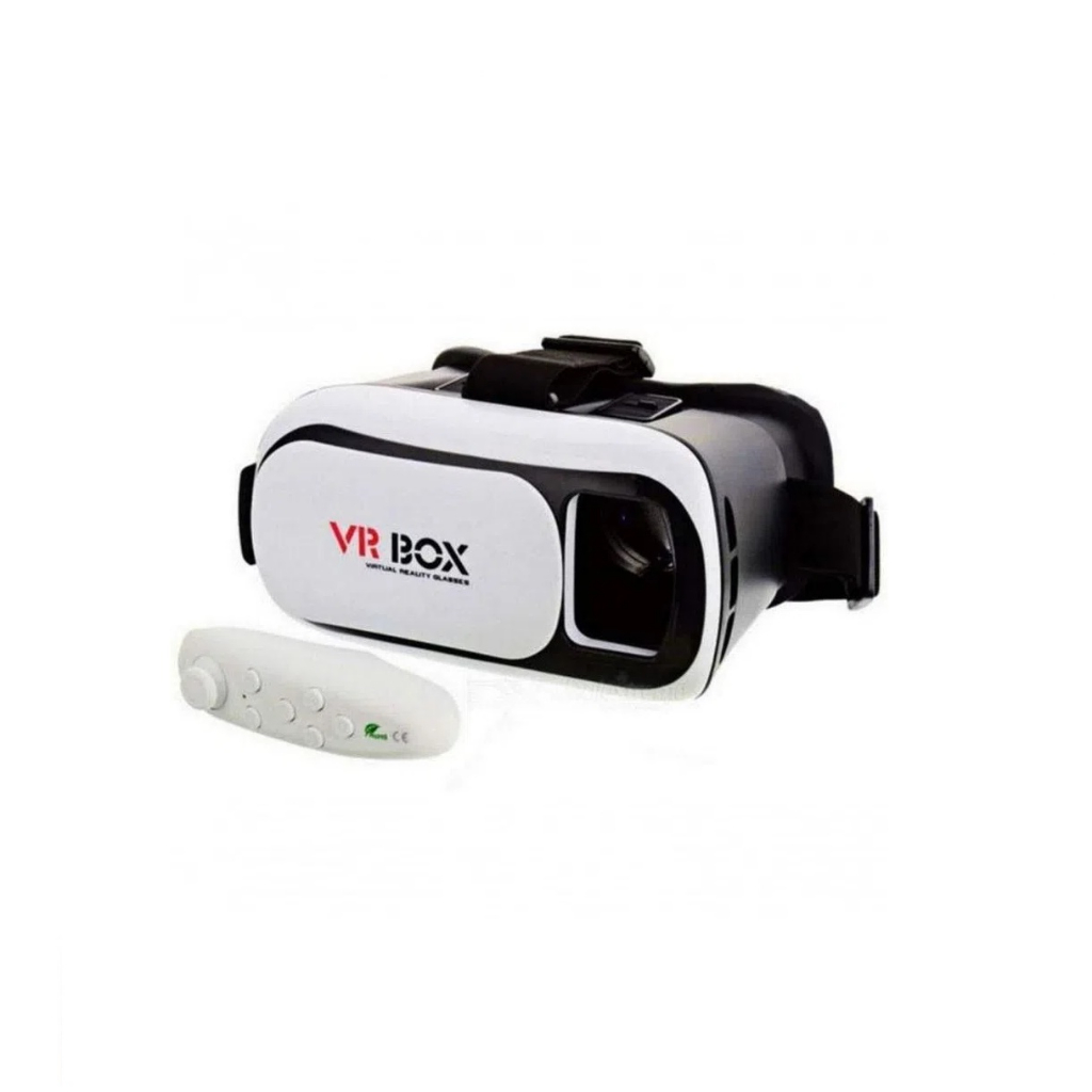 Oculos VR BOX 3D Realidade Virtual Celular Video Filme E Jogos com Controle Bluetooth | Shopee ...
