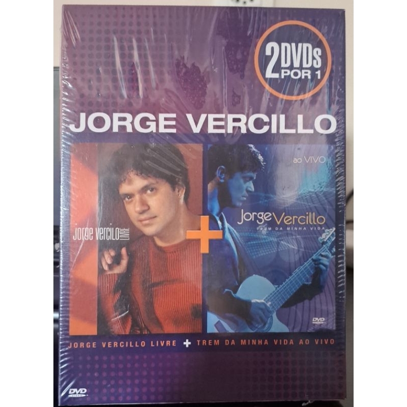 DVD Jorge Vercillo Duplo original novo lacrado (Digipack). | Shopee Brasil
