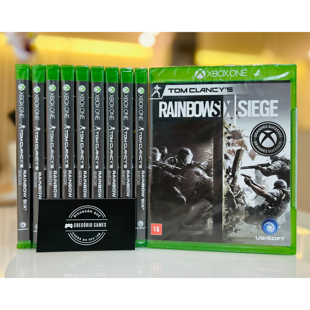 Rainbow Six Siege Xbox One Lacrado - Escorrega o Preço