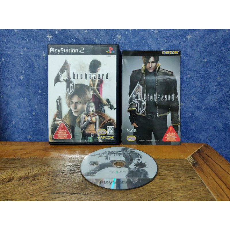 Jogo - Biohazard (Resident Evil) 4 - Sony Playstation 2 PS2 | Shopee Brasil