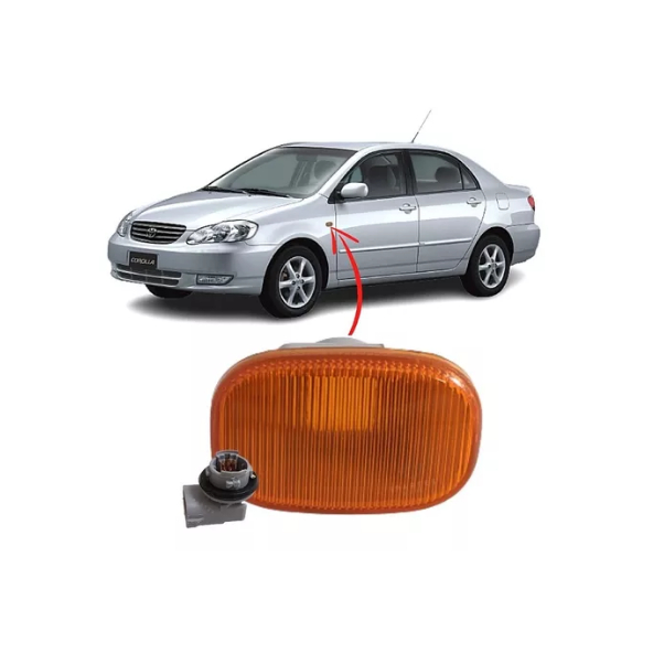Lanterna Pisca Seta Lateral Corolla 2003 04 05 06 07 2008 Fielder 2004 ...