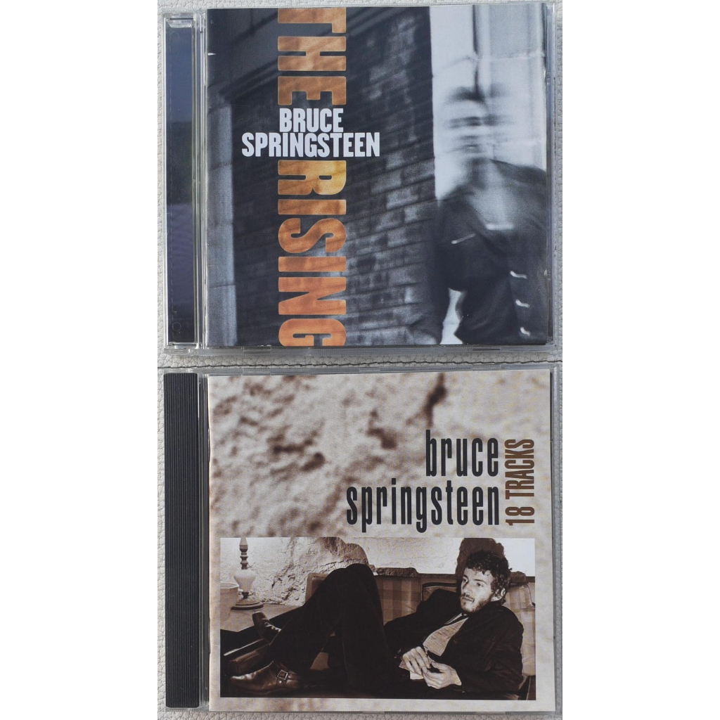 Kit com 2 CDs Bruce Springsteen (The Rising e 18 Tracks) | Shopee Brasil