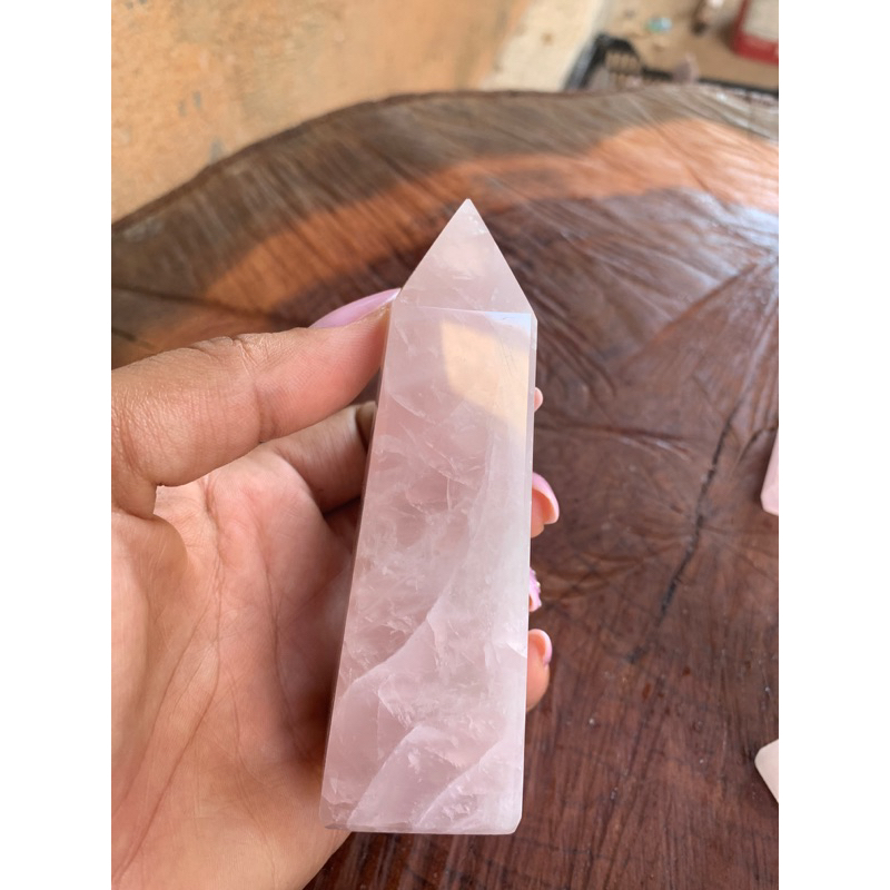 Obelisco Quartzo Rosa | Shopee Brasil