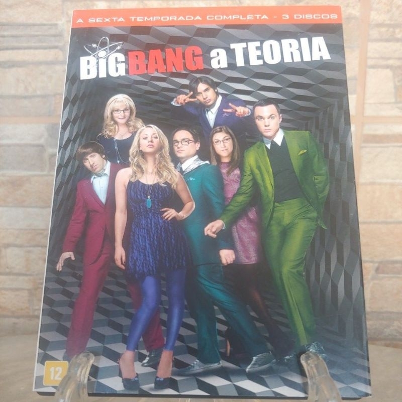 DVD the big bang theory. big bang a teoria. a sexta temporada original ...