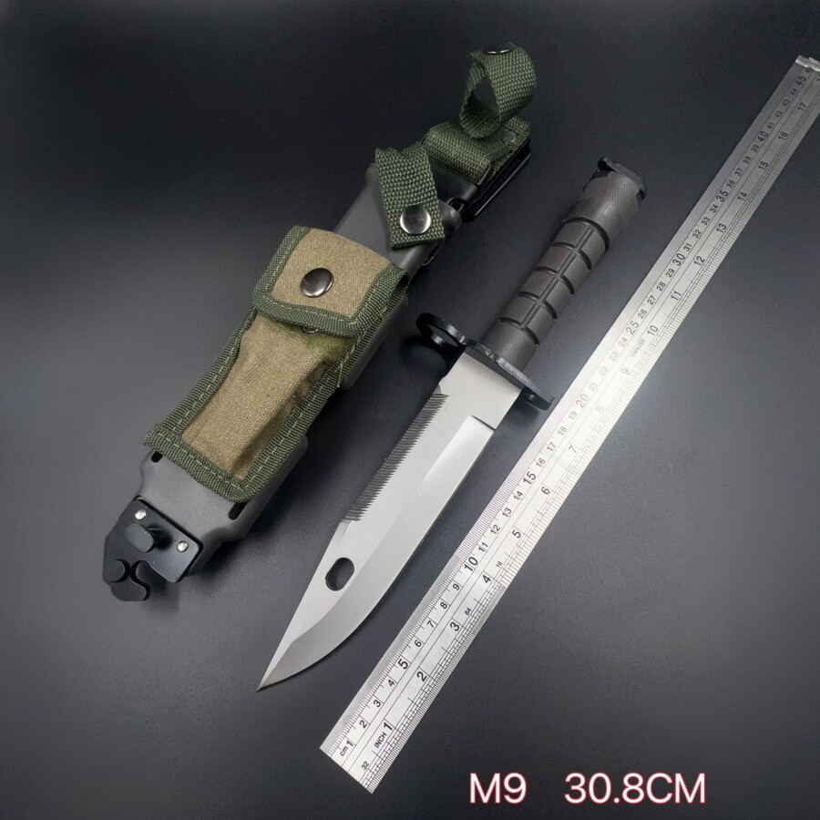 Faca Tática De Combatente Militar Baioneta M9 | Shopee Brasil