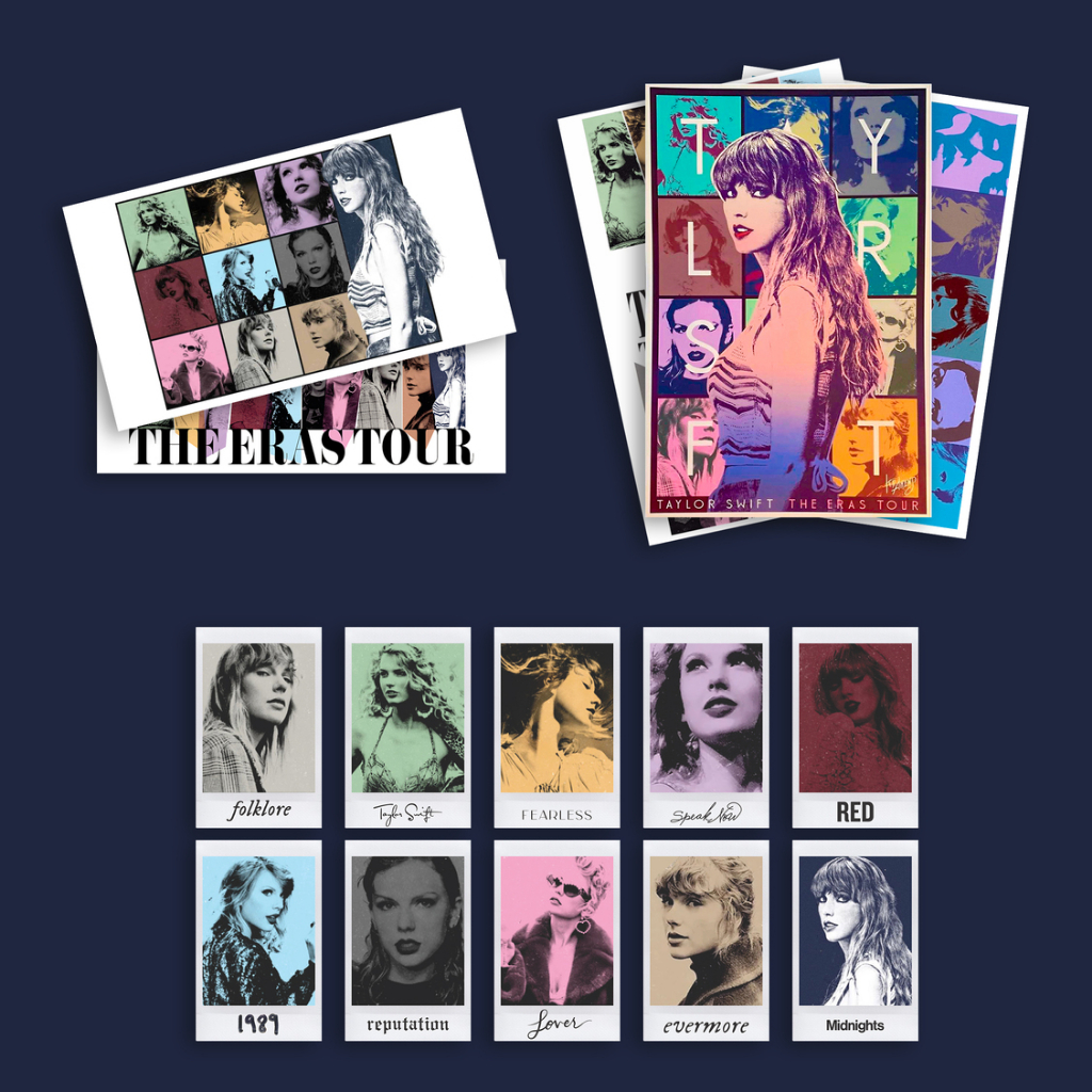 Kit Adesivos e Prints The Eras Tour - Taylor Swift | Shopee Brasil