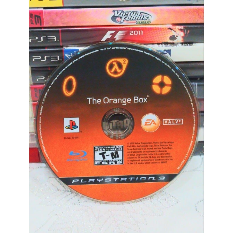 JOGO RARO The Orange Box Half Life PS3 Seminovo Original (SOMENTE DISCO ...