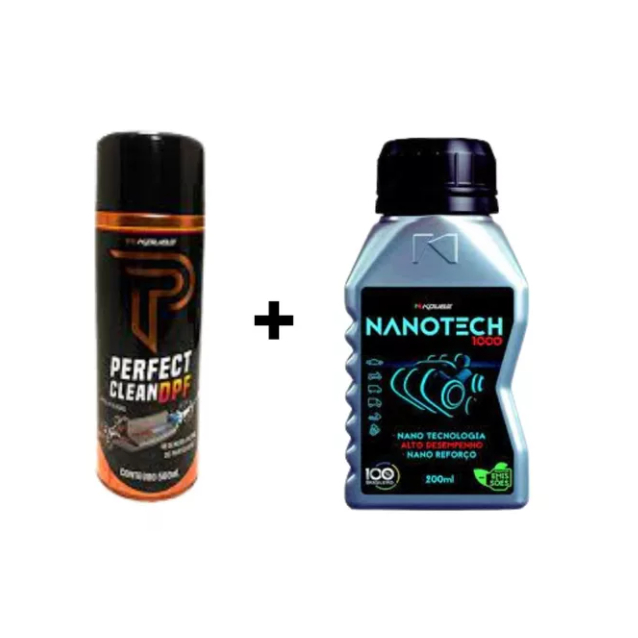 Kit Perfect Clean Dpf Limpa Filtro + Nanotech 1000 Koube | Shopee Brasil