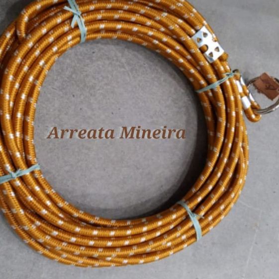 LAÇO DE BOIADEIRO PEÃO VAQUEIRO OU SINUEIRO DE CORDA POLIPROPILENO 12MM ...