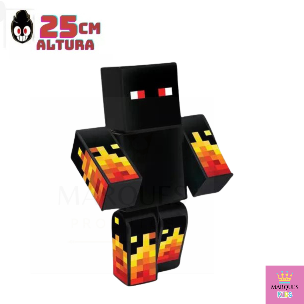 Boneco Athos Minecraft 25 cm Original | Shopee Brasil