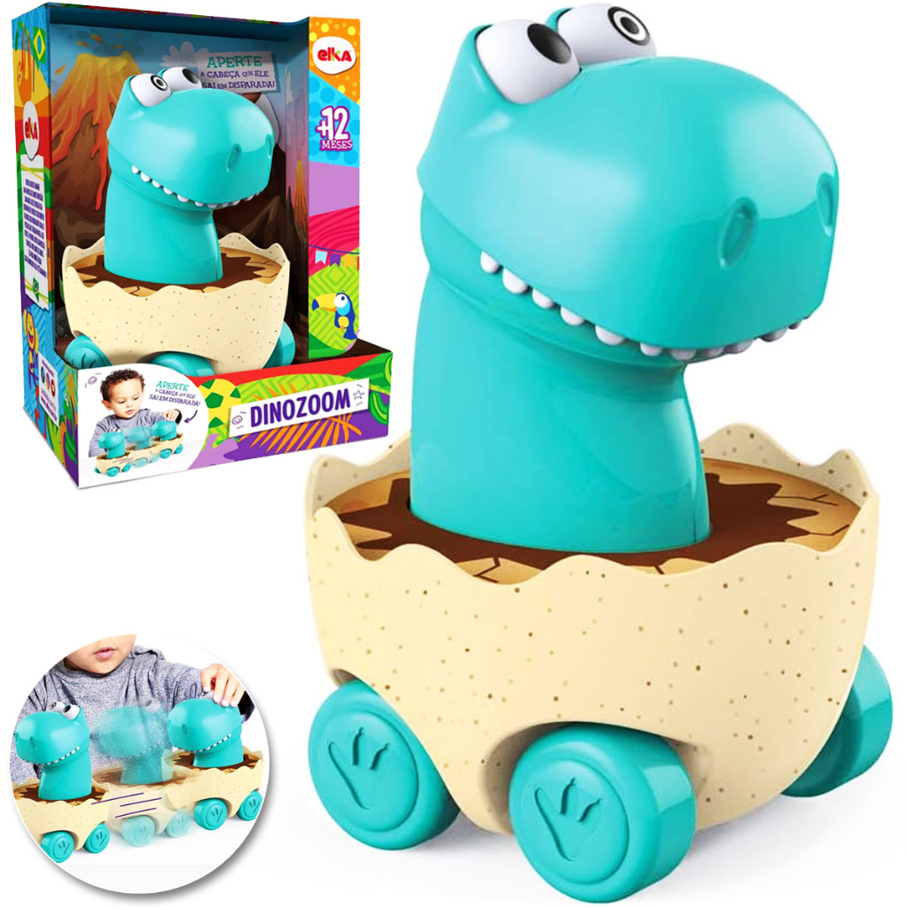 Dinozoom Com Fricção Família Dino Papa Tudo Educativo Bebês | Shopee Brasil