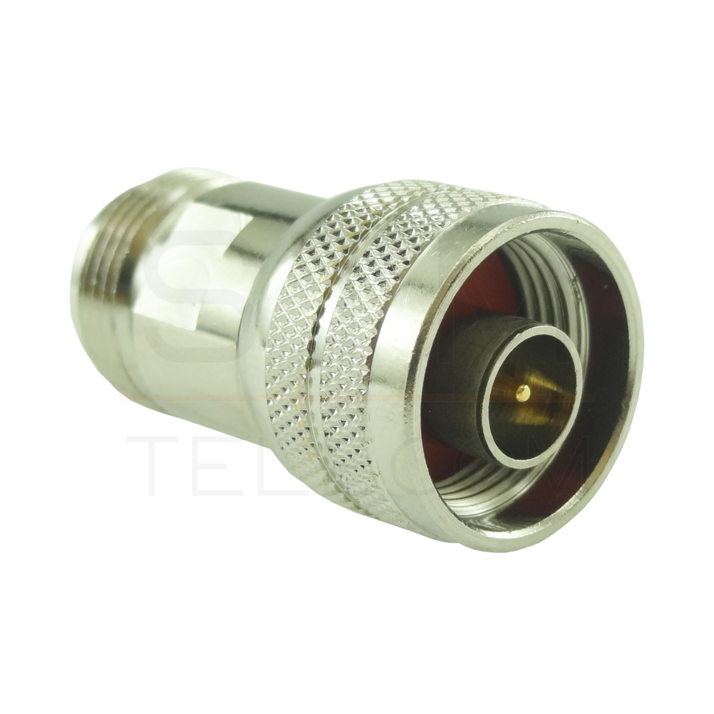 Adaptador Reto N 50 Ohms Macho X N 50 Ohms Fêmea Ca-7 | Shopee Brasil