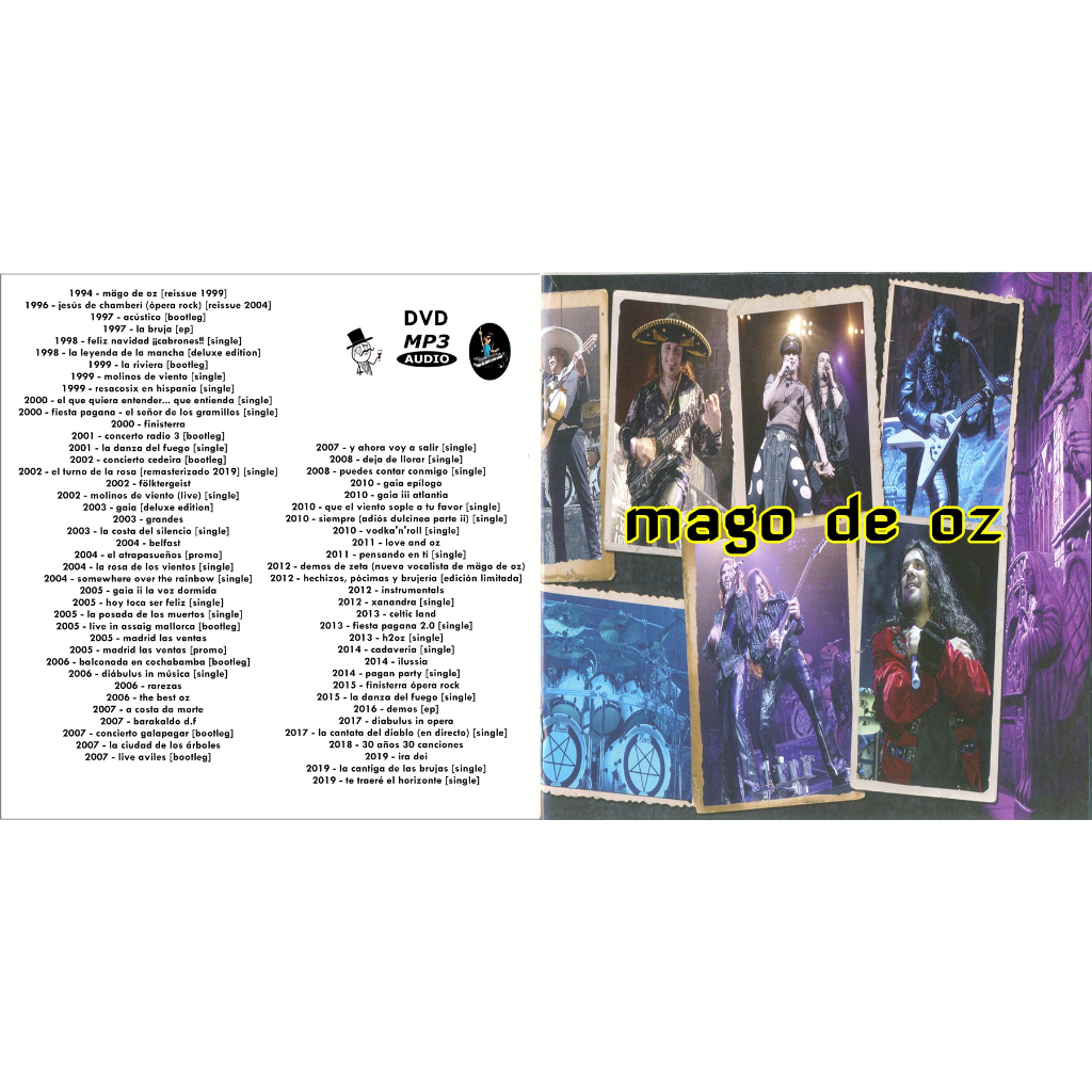 MAGO DE OZ - DISCOGRAFIA | Shopee Brasil