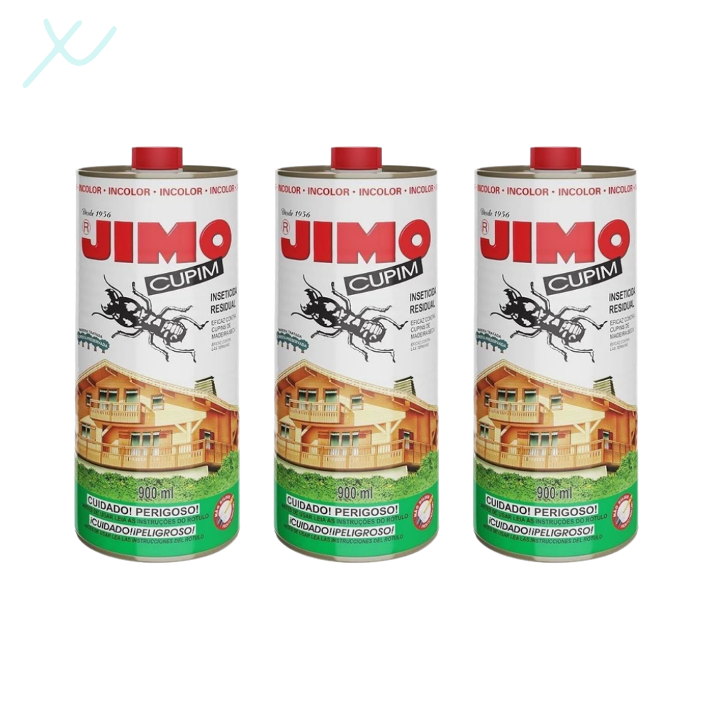 Kit 3 Cupinicida Jimo Cupim Incolor Lata 900ml | Shopee Brasil