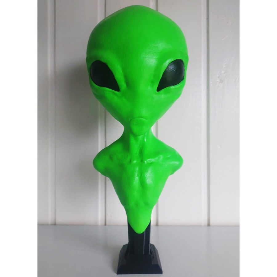 Alienígena, Alien, Extraterrestre, Et, Grey - Busto, Boneco Realista Decorativo | Shopee Brasil