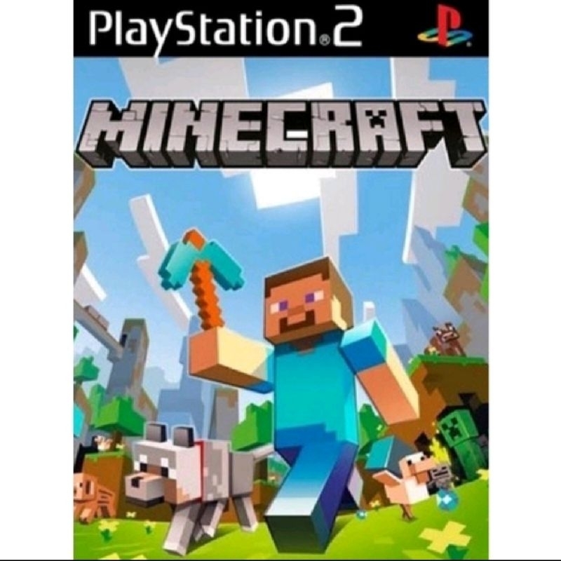 Minecraft Blocos PlayStation PS2 | Shopee Brasil