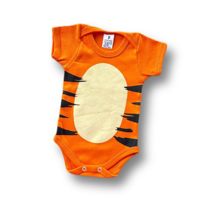 Body Temático Mesversario Bebê Menino Tigre | Shopee Brasil