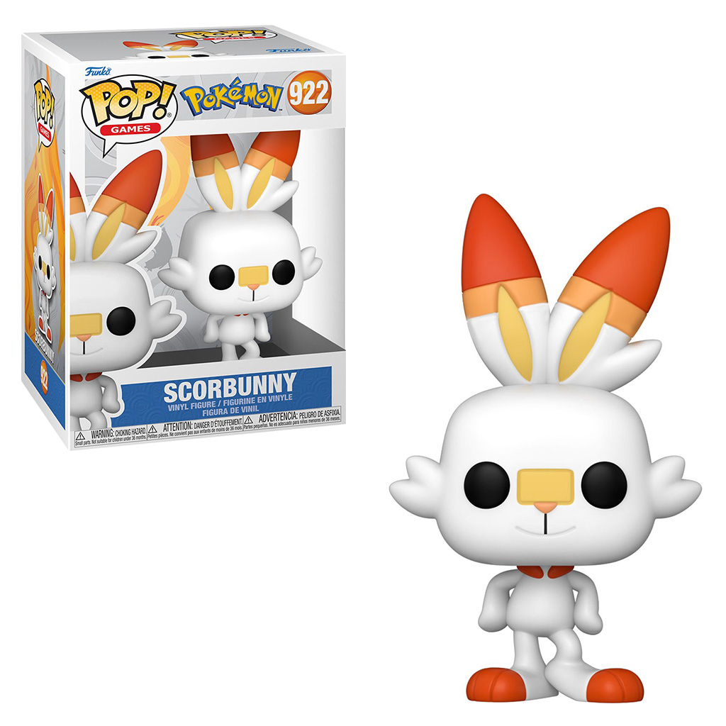 Funko Pop Scorbunny - Pokemon - #922 | Shopee Brasil