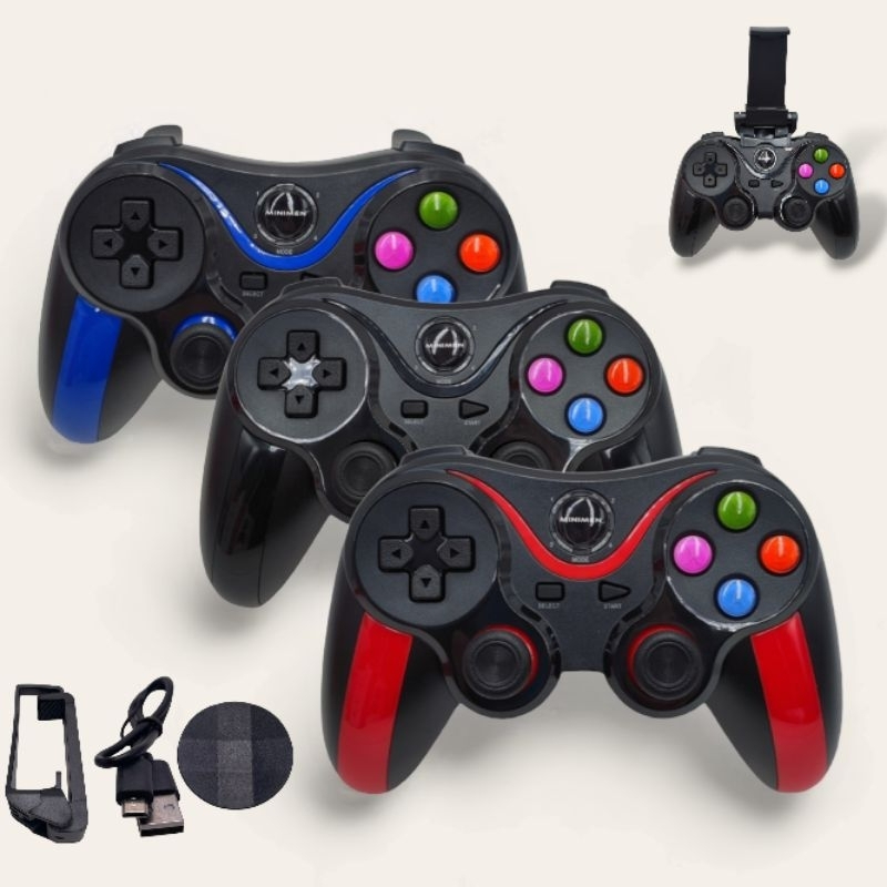 Controle Gamer Joystick Bluetooth Universal para Celular Tablet Android ...