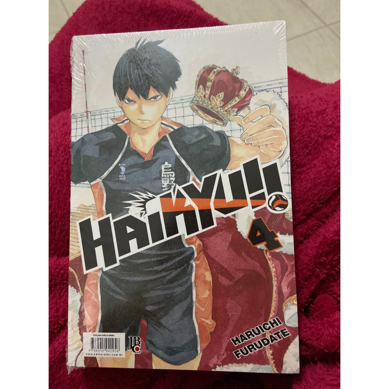 Haikyuu!! Volume 4 (lacrado) | Shopee Brasil