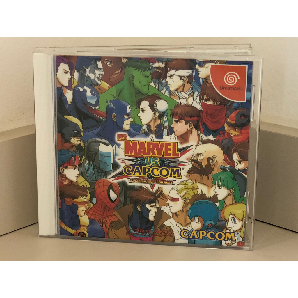 Marvel vs Capcom Original Dreamcast | Shopee Brasil