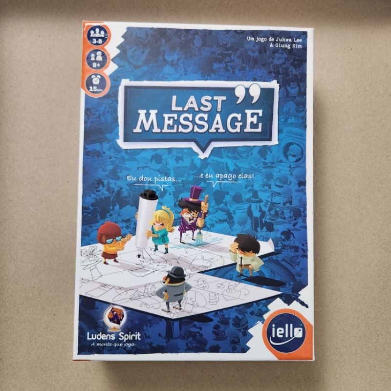 Jogo LAST MESSAGE Semi Novo em Português | Shopee Brasil