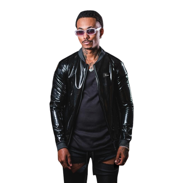 Bomber Vinil Preto Manga Longa Zoltem | Shopee Brasil