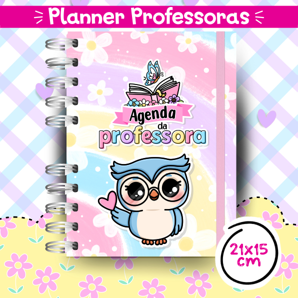 PLANNER PROFESSORA / 15X21CM | Shopee Brasil
