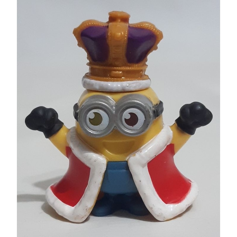 Boneco Minions Rei Miniatura mc donalds colecao | Shopee Brasil
